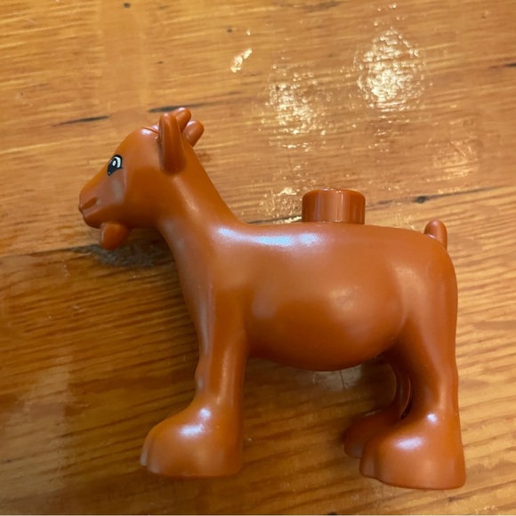 Lego | Toys | Lego Duplo Brown Goat Figure | Poshmark